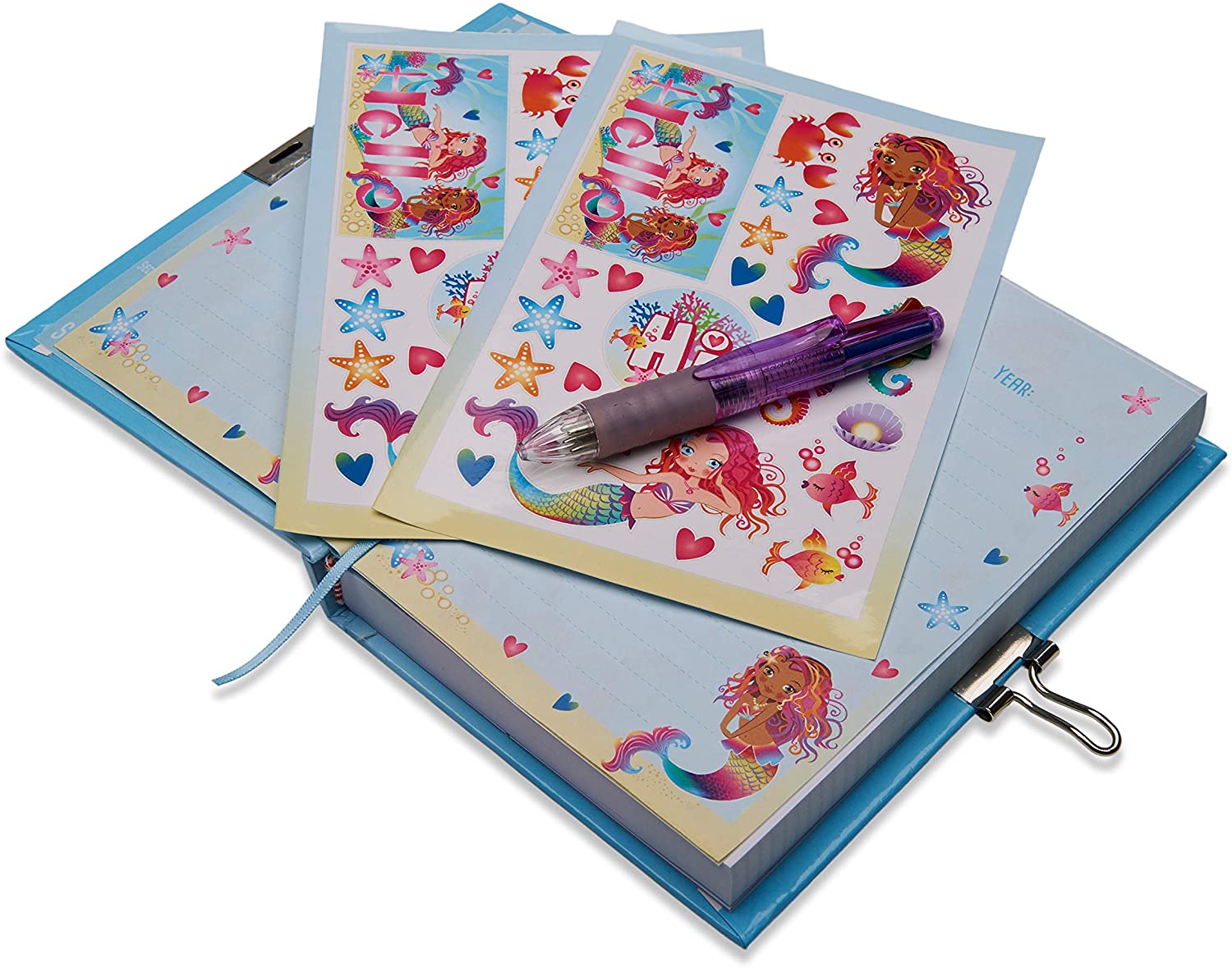 Lucy Locket – ‘Magical Mermaid’ Secret Diary for Children – Lockable ...