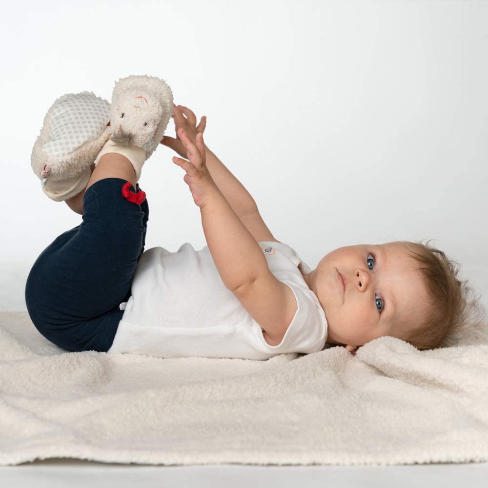 FEHN 058185 Rattle Shoes Lama / Activity Baby Shoes with Cute Animal ...