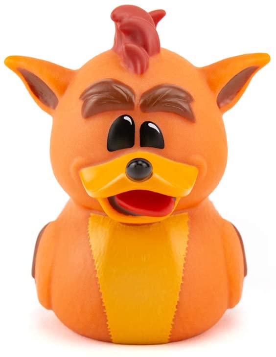 TUBBZ Crash Bandicoot Crash Collectible Rubber Duck Figurine – Official ...
