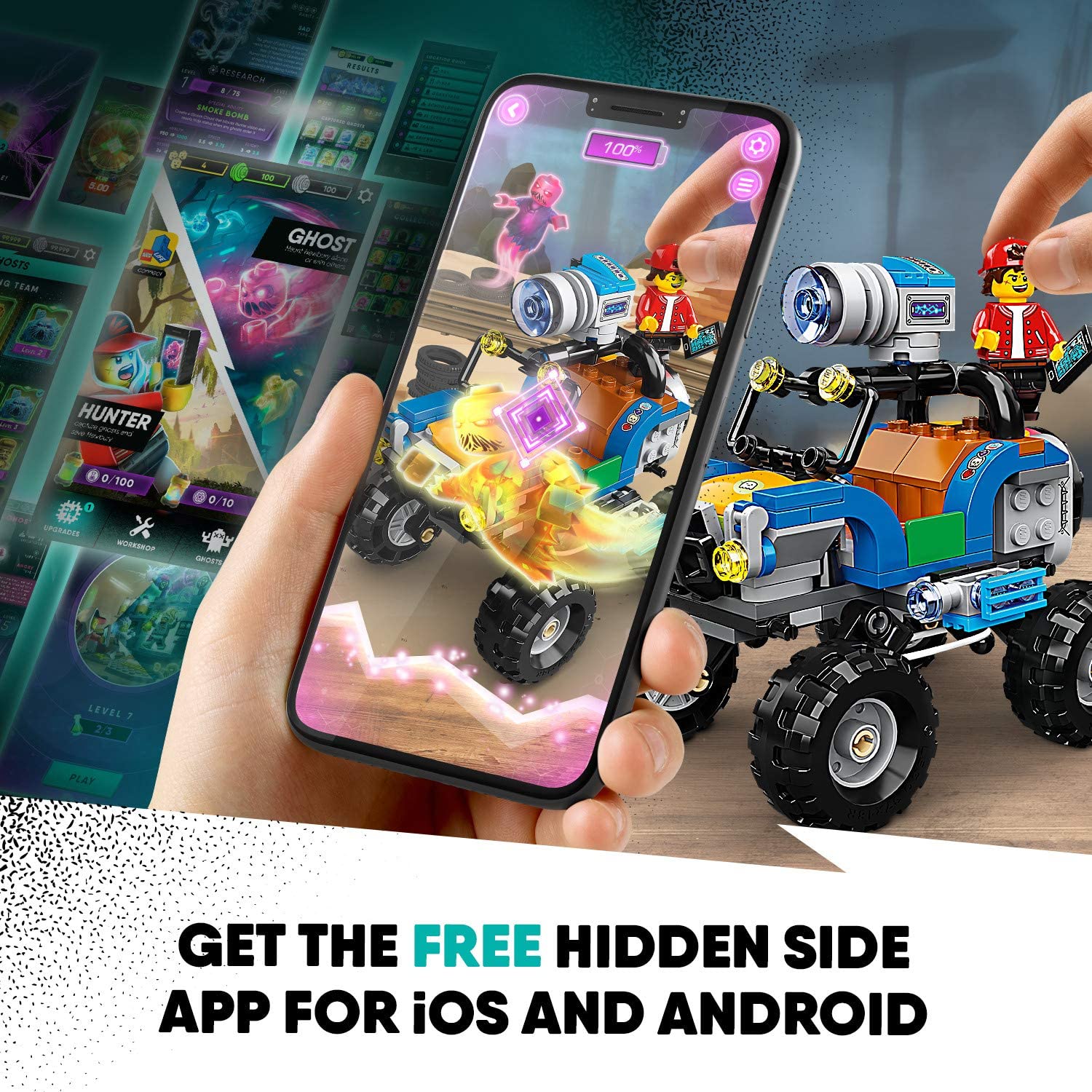 Hidden Side LEGO 70428 Jack’s Beach Buggy with AR Games App – TopToy