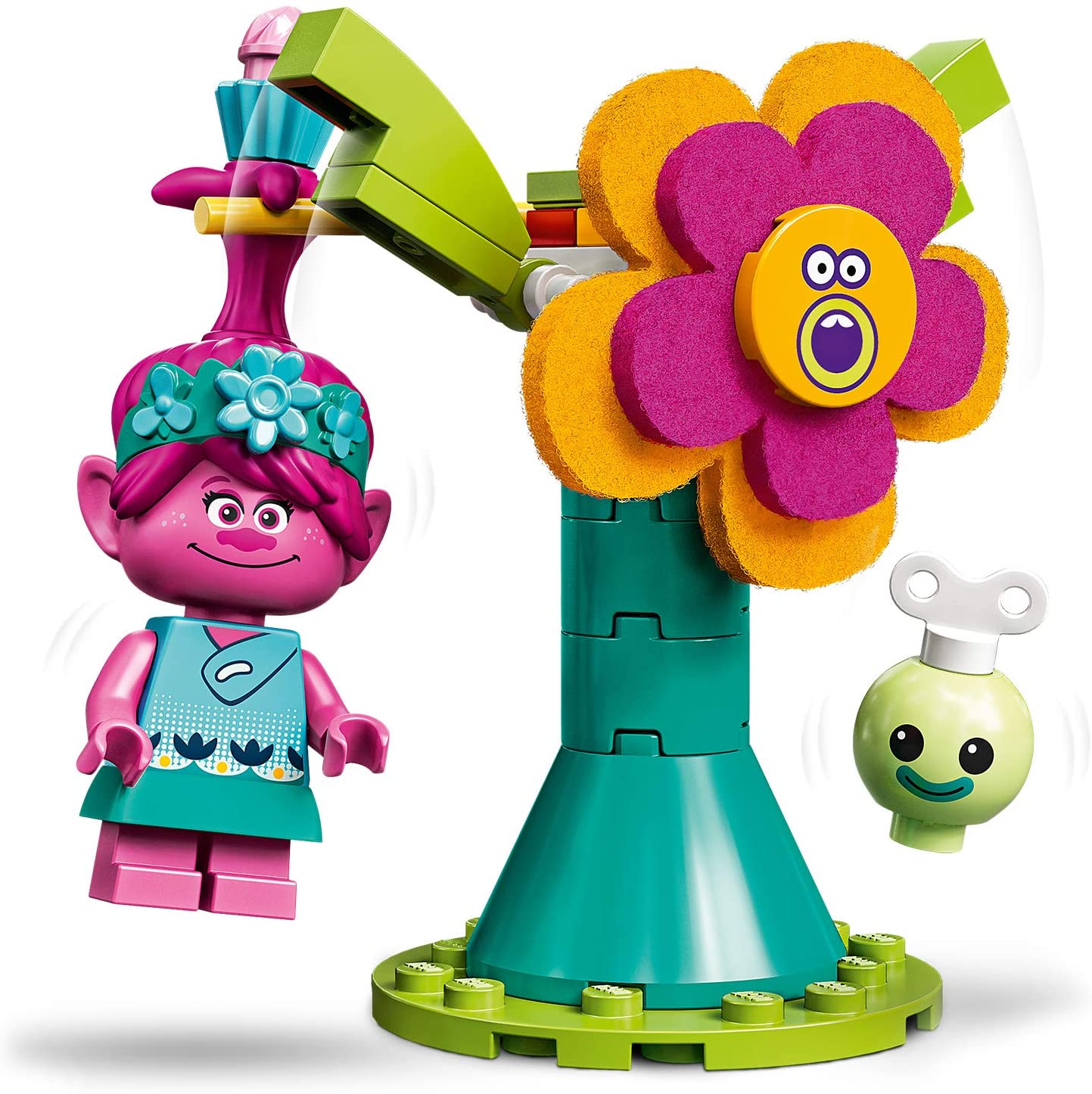 LEGO 41251 Trolls World Tour Poppy’s Pod Playhouse Playset, Portable ...