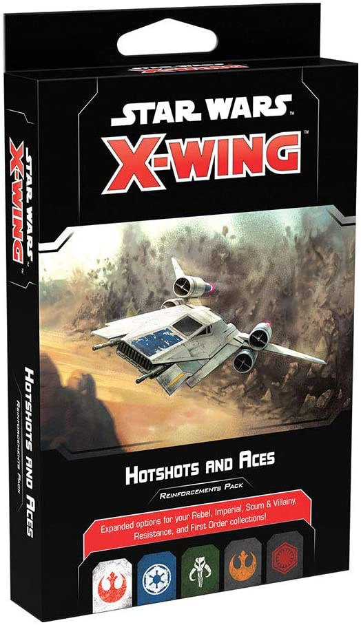 FFG Star Wars X-Wing: 2nd Edition – Hotshots and Aces Reinforcements Pack – TopToy