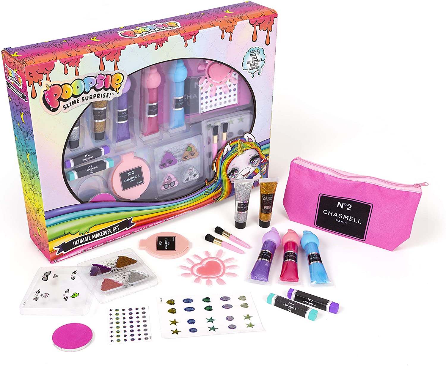 Poopsie Surprise – Ultimate Makeover Set for Girls – Girls Makeup Kit ...