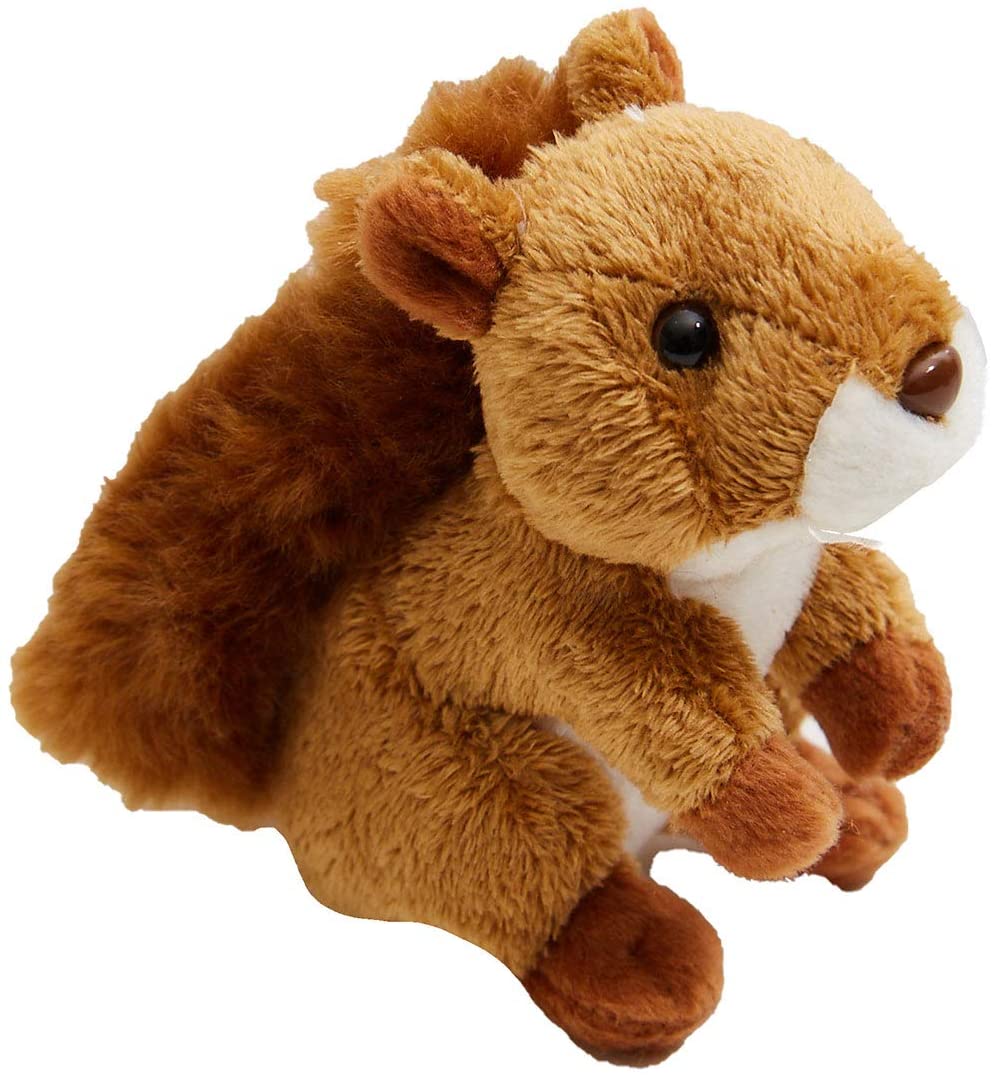 WWF Plush Figures Collection Set of 3 in a gift box with a squirrel, a ...