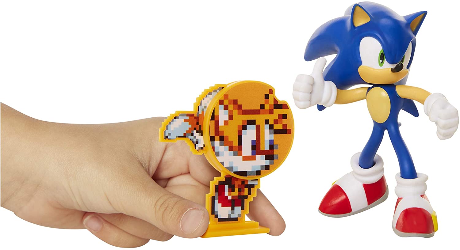 Sonic The Hedgehog Collectible Sonic 4″ Bendable Flexible Action Figure ...