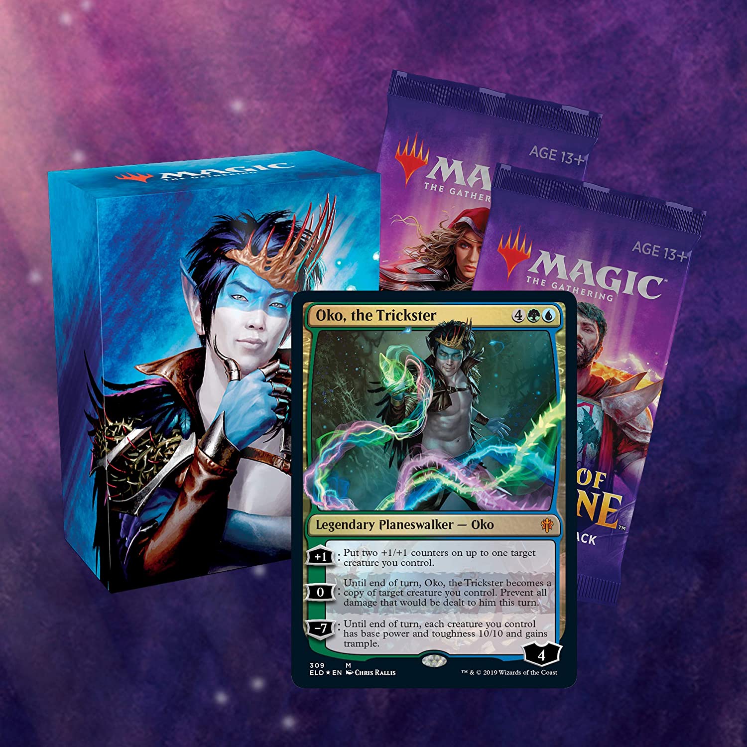 Magic: The Gathering Throne of Eldraine Oko Planeswalker Deck – TopToy