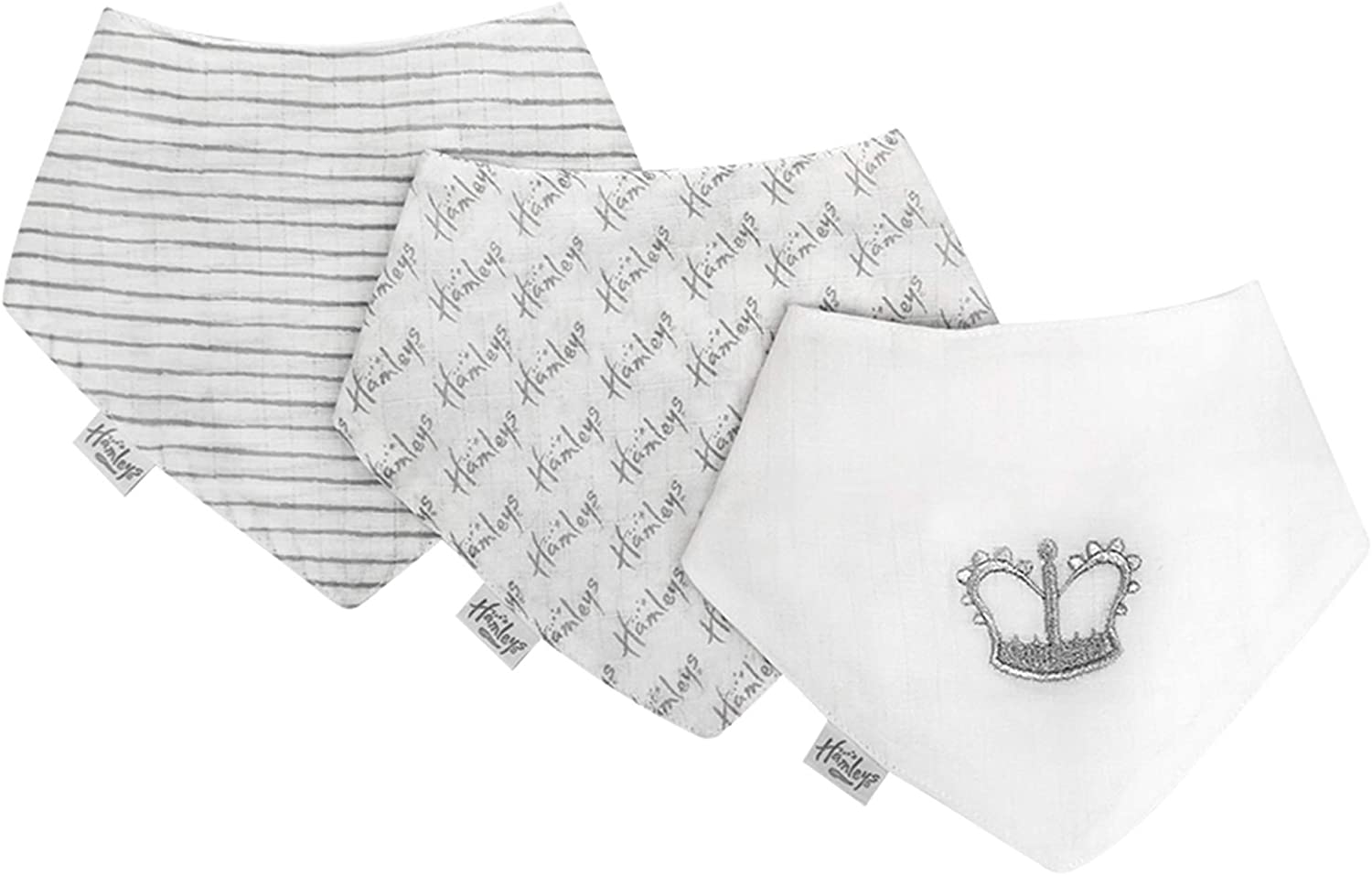 Hamleys Royal Baby Dribble Bibs Three Pack – TopToy
