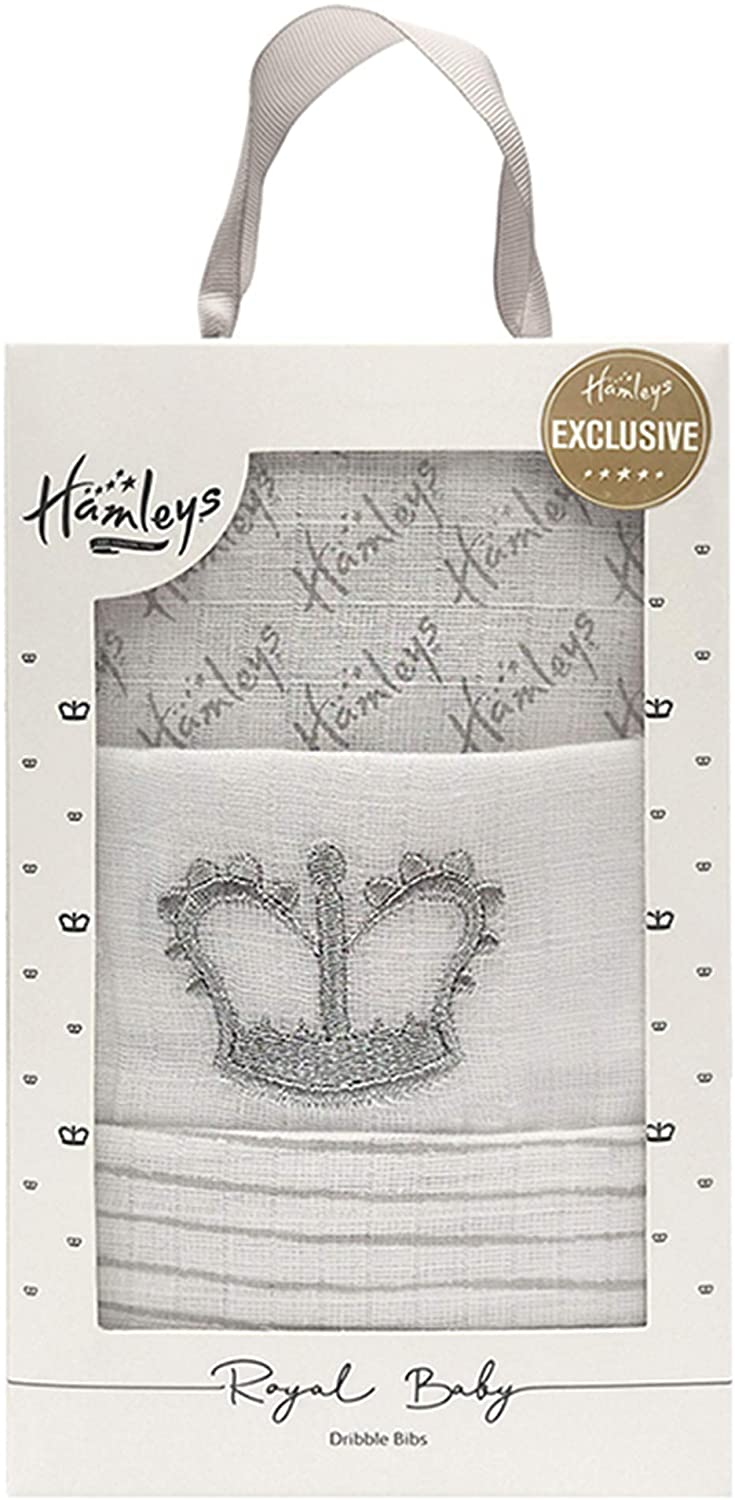 Hamleys Royal Baby Dribble Bibs Three Pack – TopToy