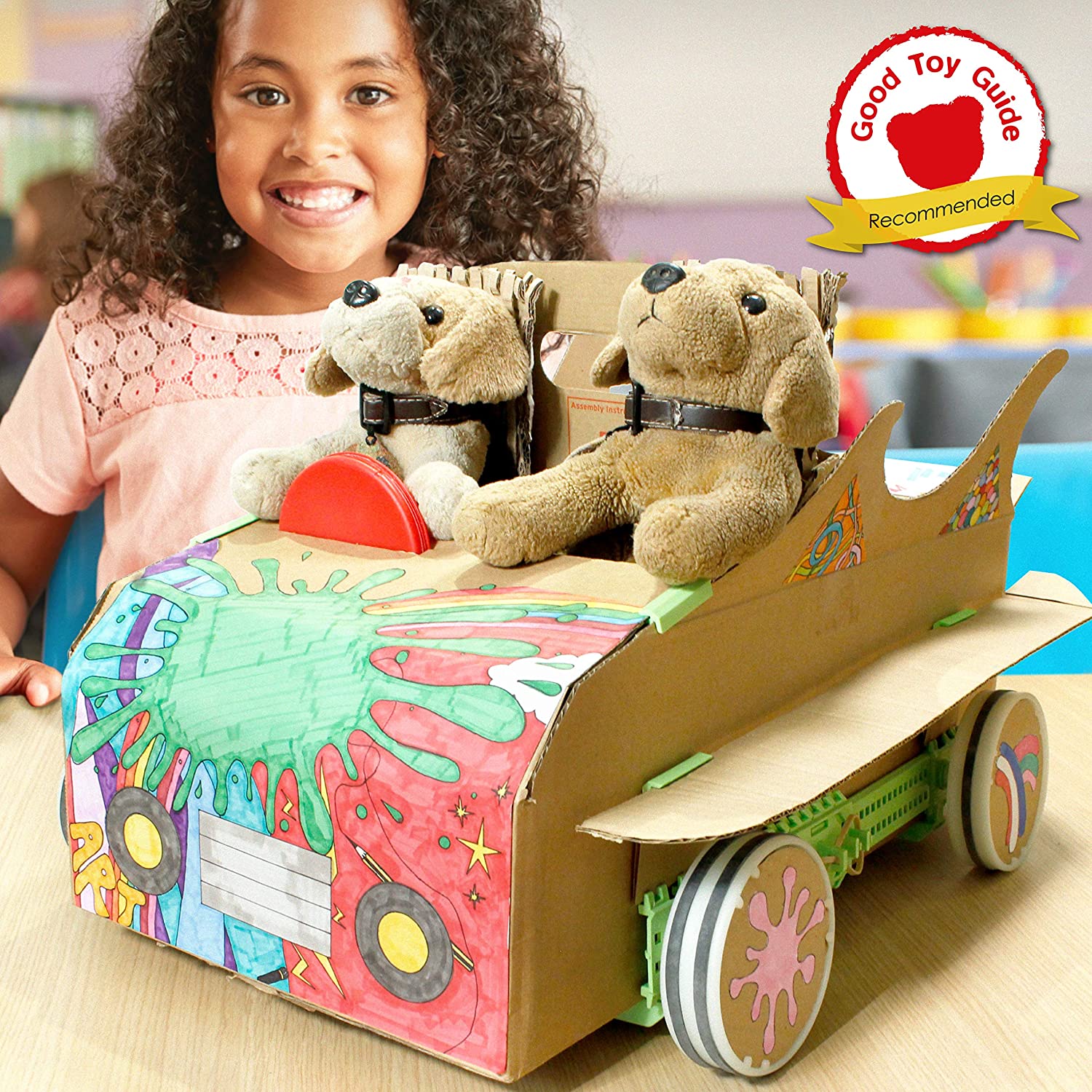 JUNKO Core Zoomer TOY CAR Kit – Make your own Toy Car Out of Recycled ...