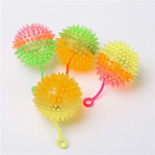 12 X LED Flashing Bounce-Spike Ball (3-Inch Diameter) – TopToy