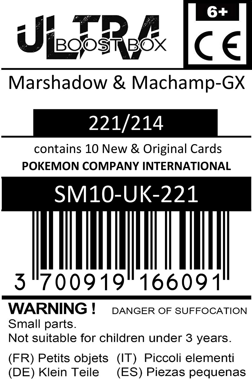 Marshadow & Machamp-GX 221/214 Shiny Rainbow – #myboost X Sun & Moon 10 ...