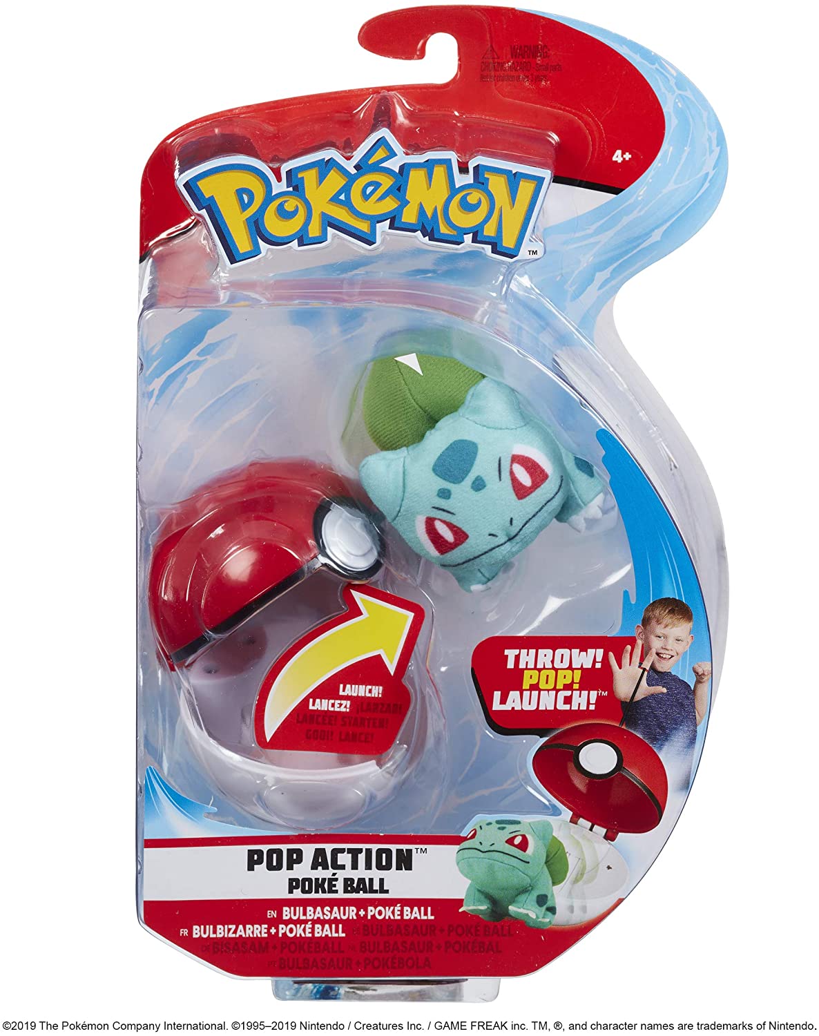 Pokemon PoKéMoN 674 95104 Pop Action Poke Ball-Bulbasaur, Multicolor ...