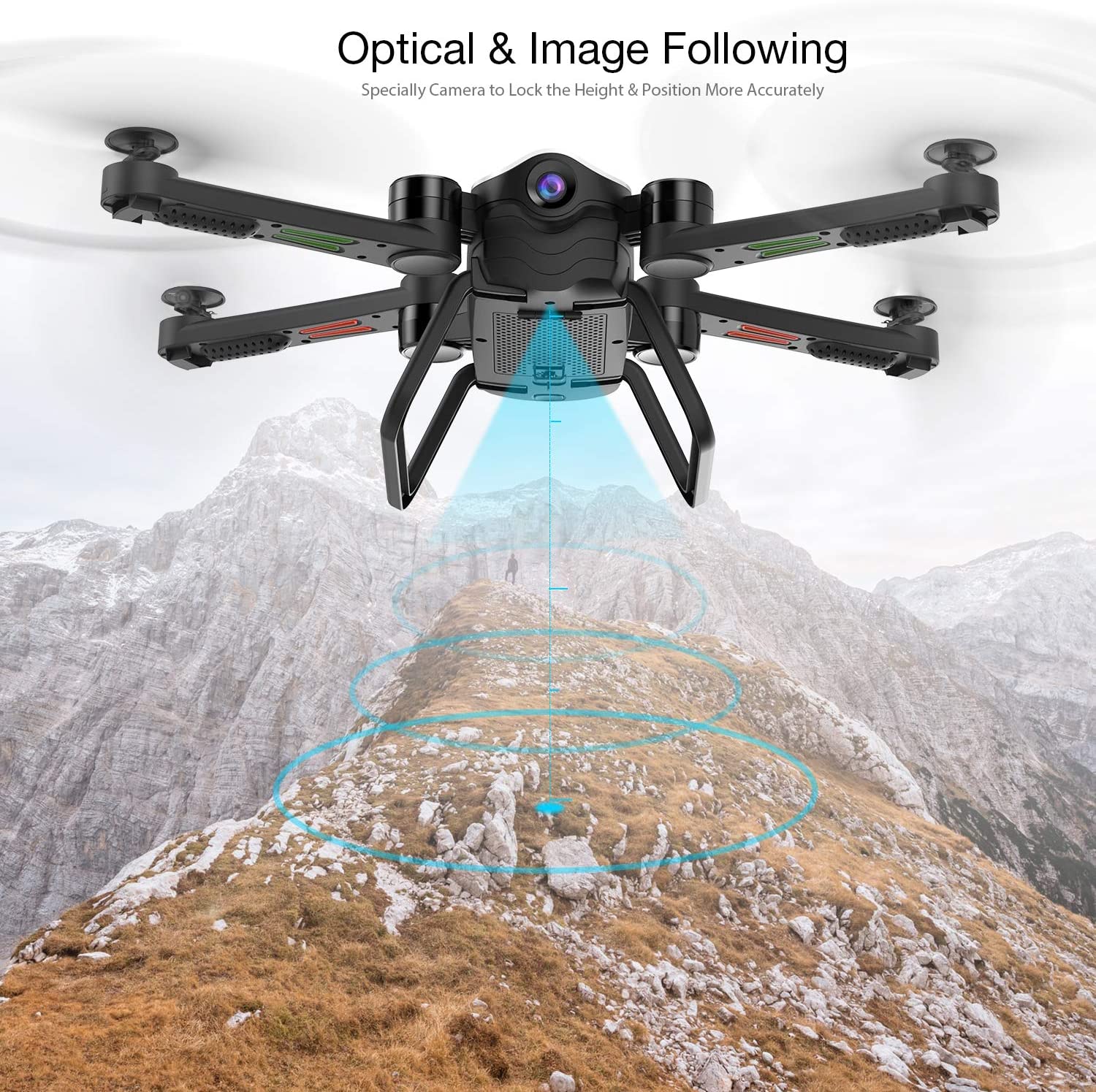 SIMREX X900 Drone Optical Flow Positioning RC Quadcopter with 1080P HD ...