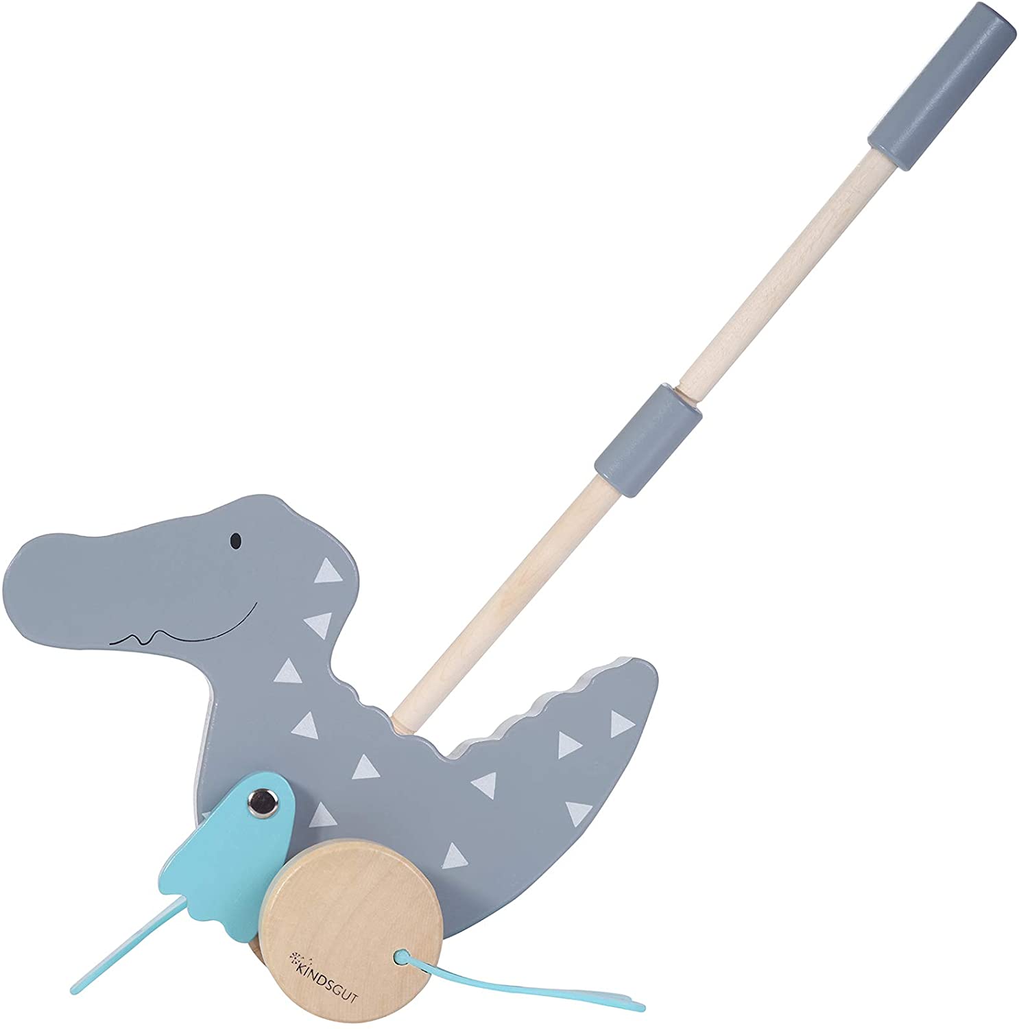 Kindsgut Push-Along Animal, Wooden Toy, Crocodile – TopToy