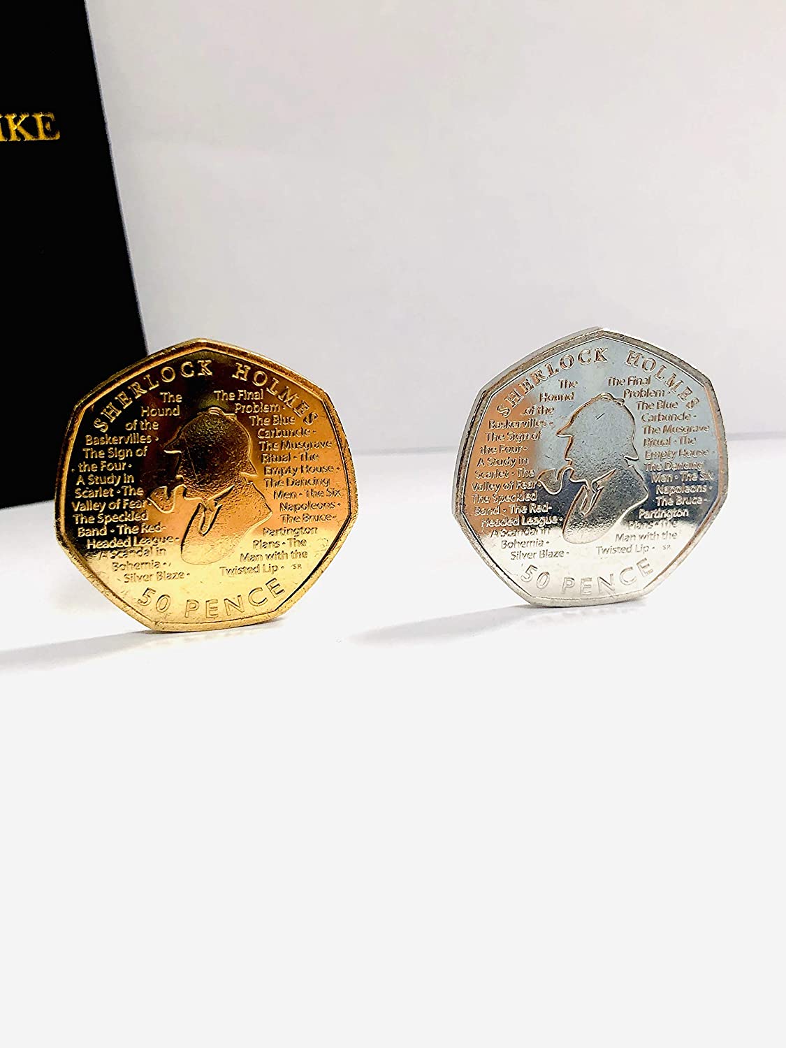 24K carat Gold Plated 2019 2 Coin Set 160th Anniversary of the Birth of ...