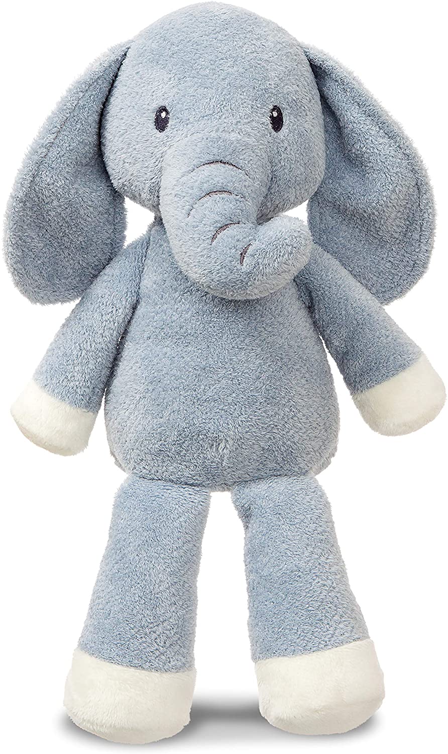 AURORA, 61225, Baby Elly Elephant, Soft Toy, 14In, Blue and White – TopToy