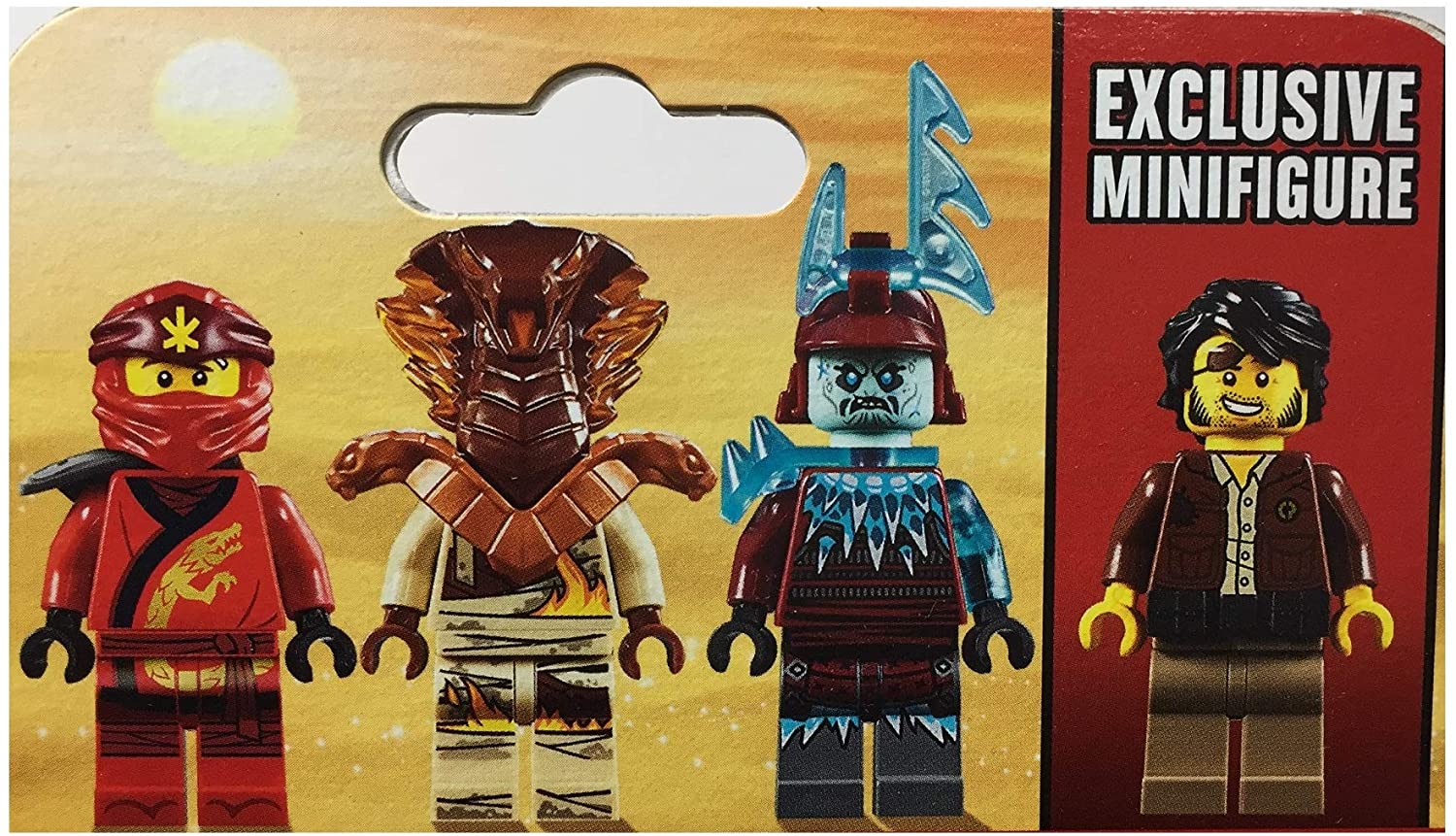 Ninjago Lego 59 parts Exclusive Minifiguren – 4 Figurines Set – 40342 ...