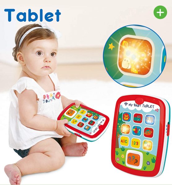 EastSun Baby Tablet Toys for 6 12 Months Toddlers Early Educational ...