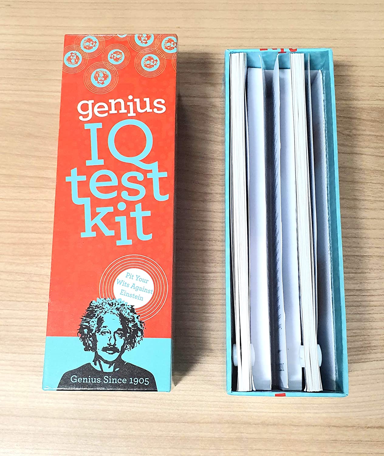 The Lagoon Group 6628 Einstein² Genius IQ Test Kit, Multi – TopToy