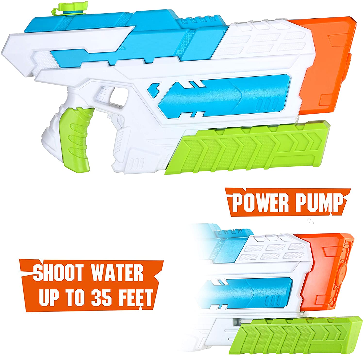 JOYIN Spritz 2 Aqua Phaser and 1 Hydro Enforcer High Capacity Water Gun ...