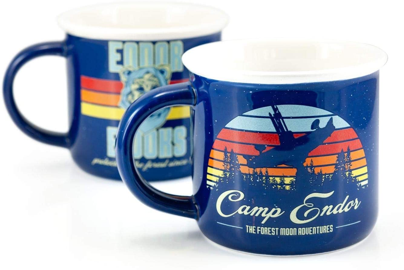 Star Wars Camp Endor Retro Mugs | Ewok Forest Camp of Endor Cups | Set ...