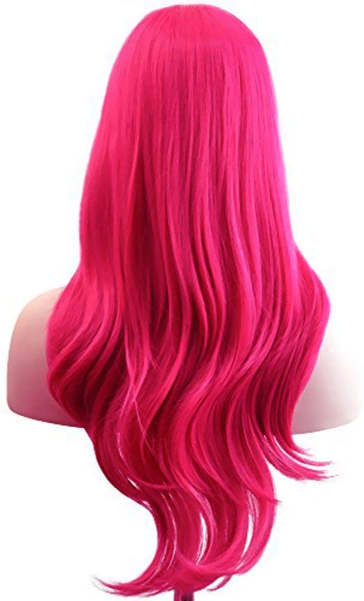 KIRALOVE Wig – extensions – long – delux – color – shock pink ...