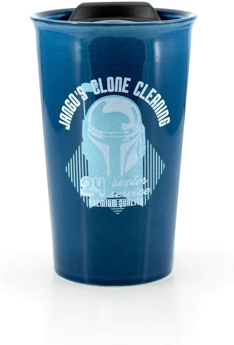 Star Wars Jango Fett Mug | Retro-Style Collectible Cup | 12 Ounces – TopToy