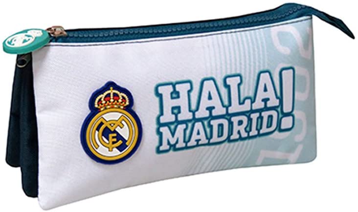 ALMACENESADAN 2386; Real Madrid rolling pencil case; ideal for going ...