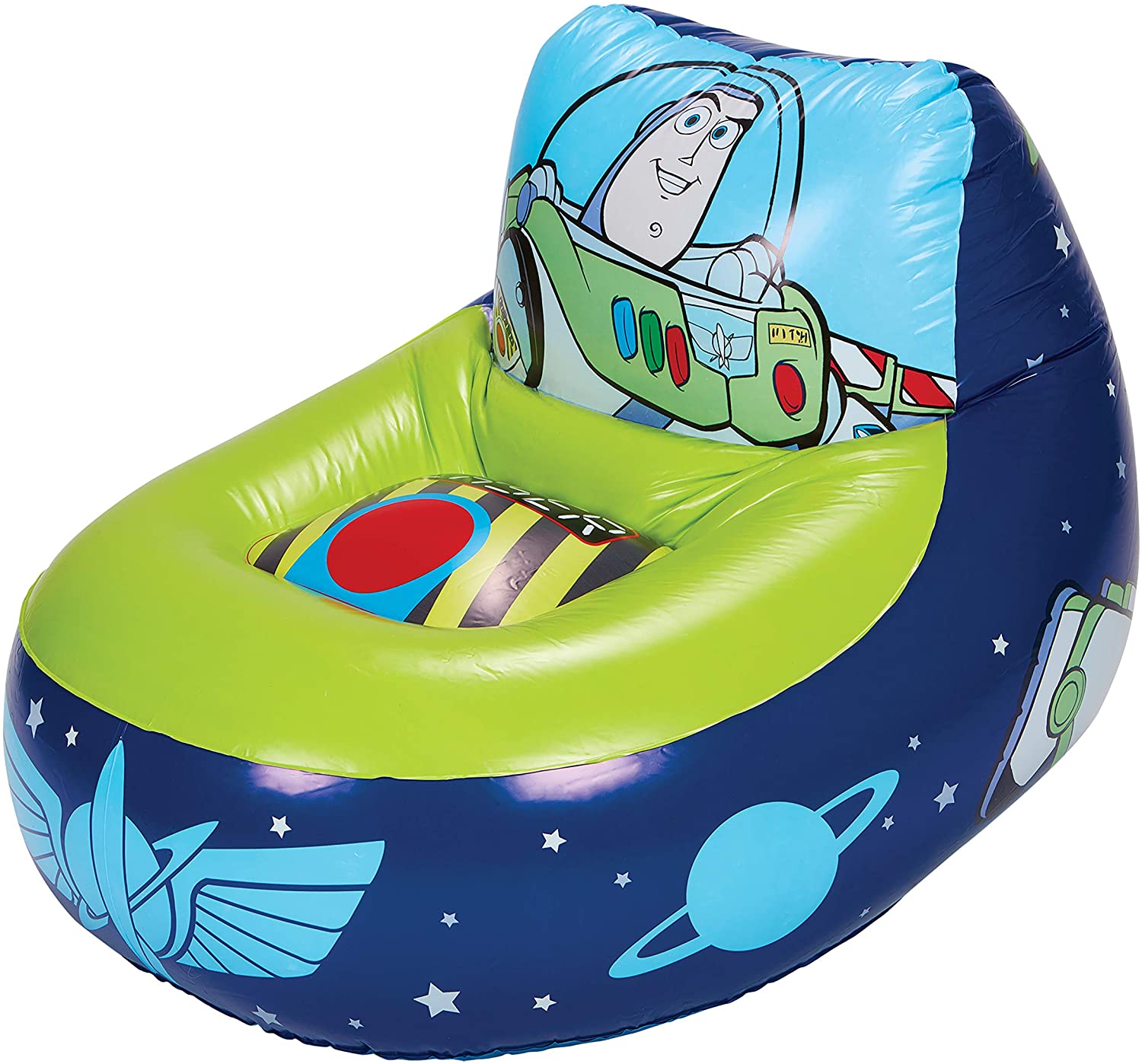 Toy Story 4 Kids Inflatable Gaming Chair, Blue and Green – TopToy