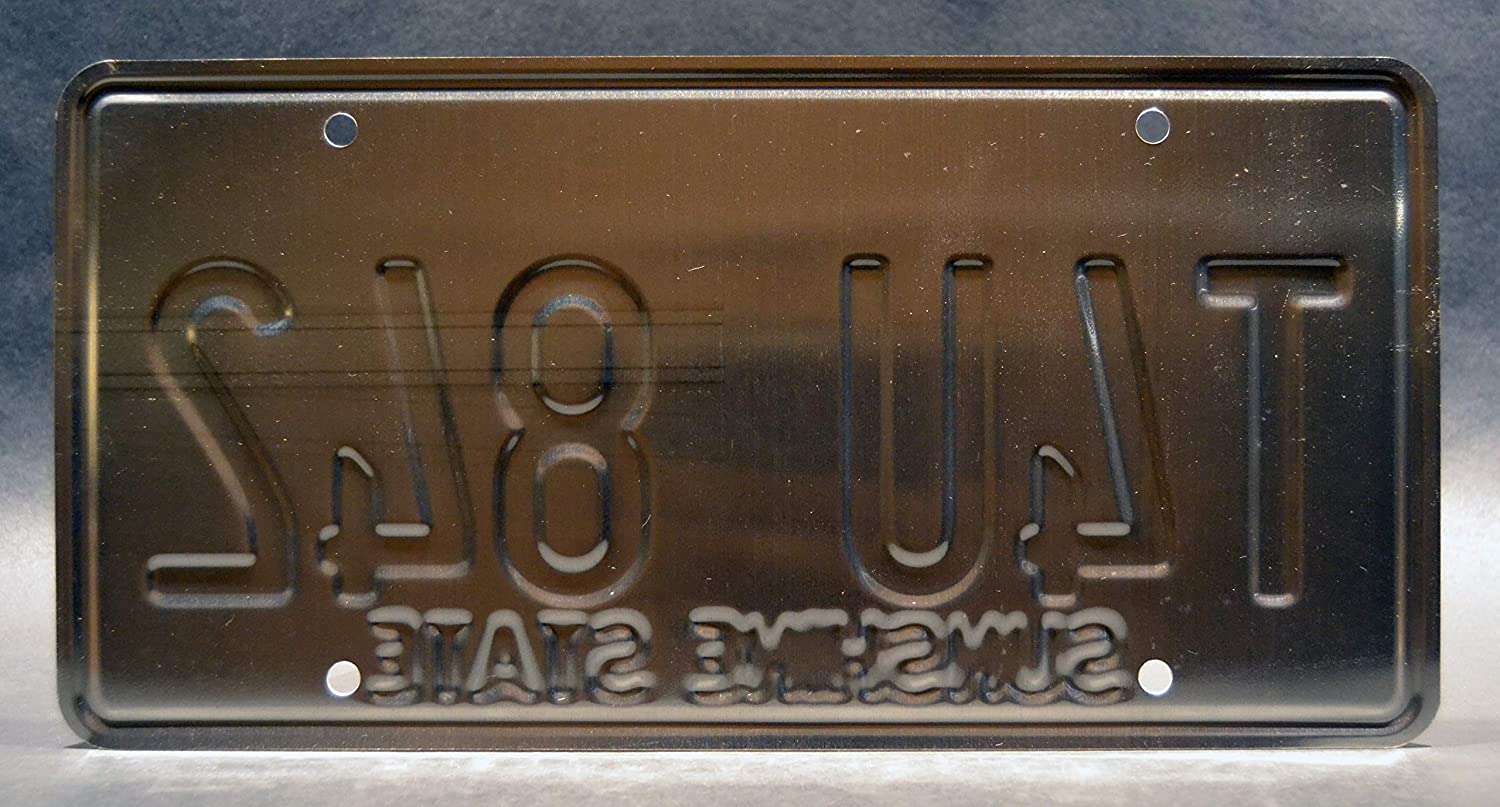 Celebrity Machines 2 Fast 2 Furious | T4U 842 | Metal Stamped License ...