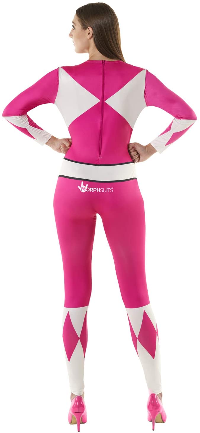 Morphsuits Official Womens Pink Power Rangers Costume – Small – TopToy