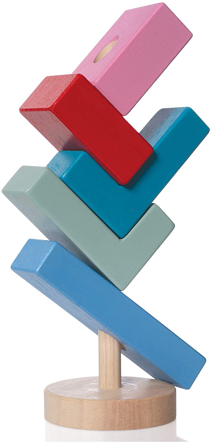 Manhattan Toy Bam Stack-a-Lacka Wooden Stacking Toy for Toddlers – TopToy