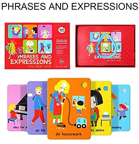 Zerich Kids Learning Pocket Flash Cards- Children’s Early Educational ...