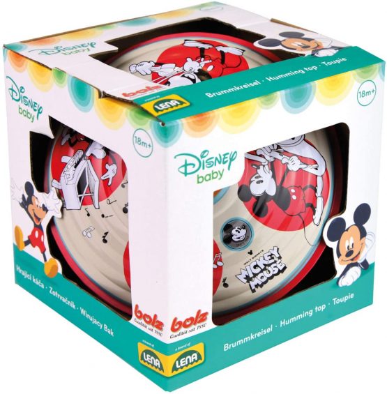 Bolz 52362 Disney Mouse Humming Spinning Top 16 cm Sheet Metal Spinning ...