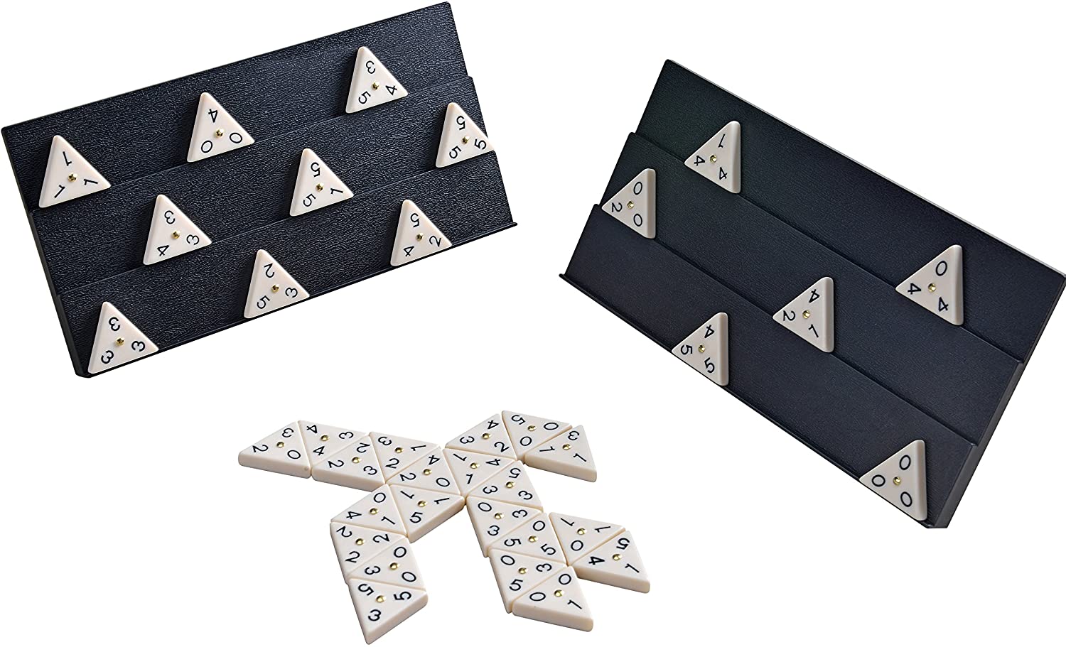 Jaques of London Triangle Dominoes Game | Perfect Traditional Family ...