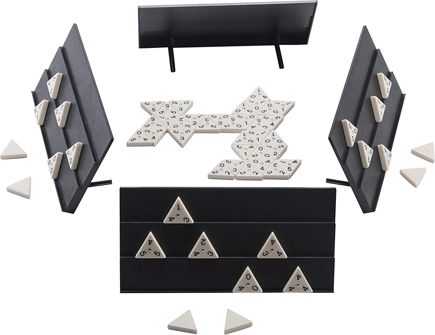 Jaques of London Triangle Dominoes Game | Perfect Traditional Family ...