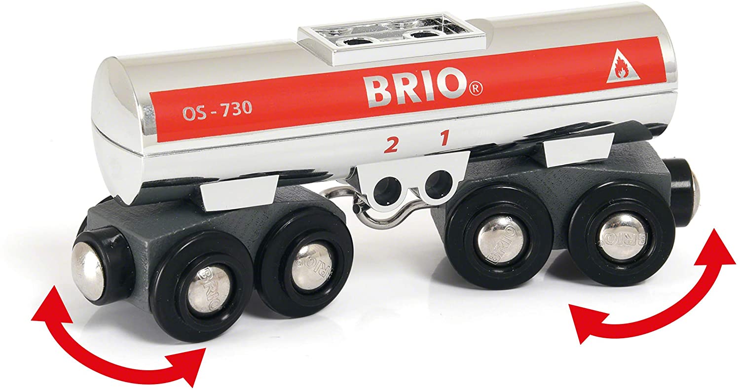 BRIO World Tanker Wagon Train for Kids Age 3 Years Up – Compatible with ...