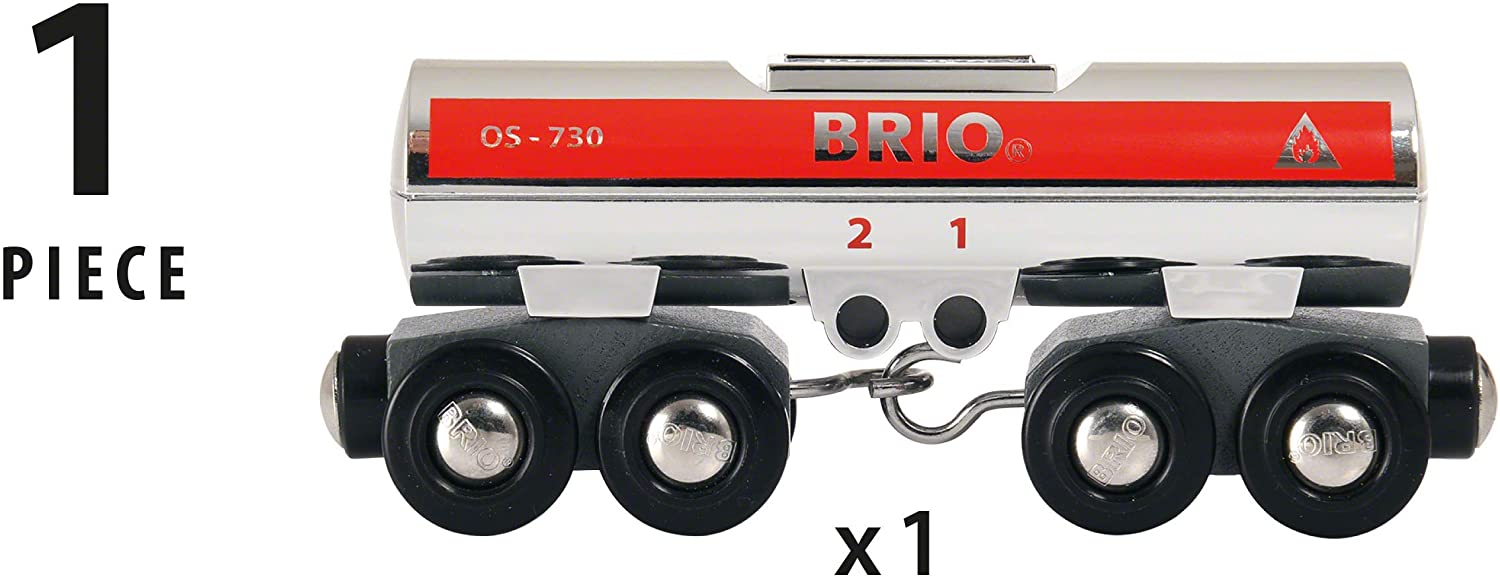 BRIO World Tanker Wagon Train for Kids Age 3 Years Up – Compatible with ...