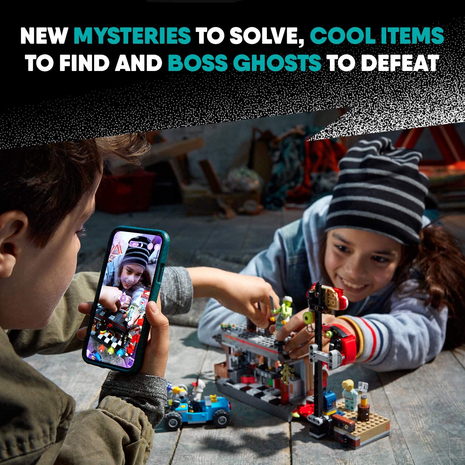 LEGO Hidden Side 70422 Shrimp Shack Attack Construction Set, AR Games ...