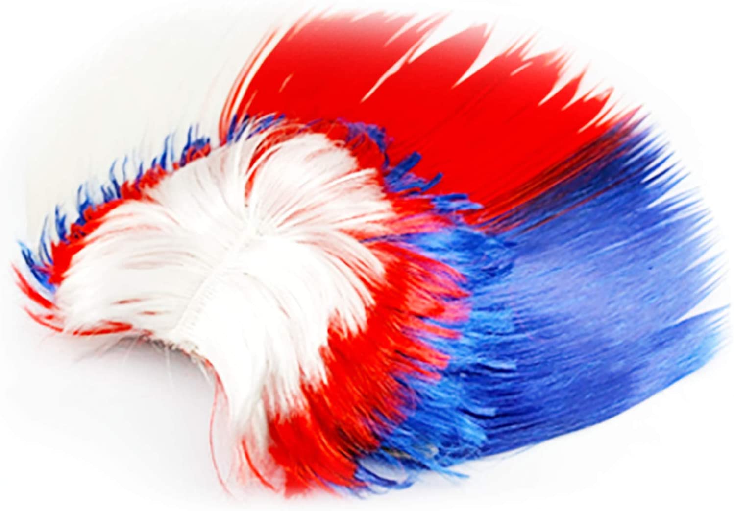 ENET Unisex 70s 80s Punk Mohican Rocker Wigs Mohawk Wig Party Fancy ...