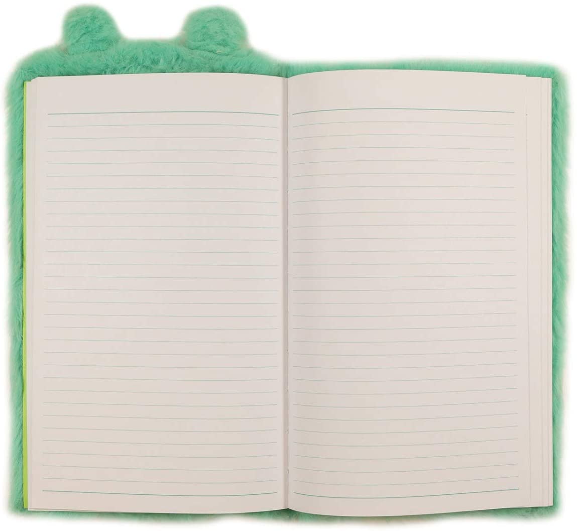 Plush Monster Lined Notebooks, Notepad, Journal – Set of 2 – TopToy