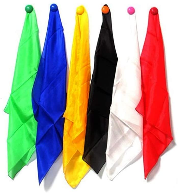 Enjoyer Magic Silk handkerchief Magician Juggling Scarf Color Change ...