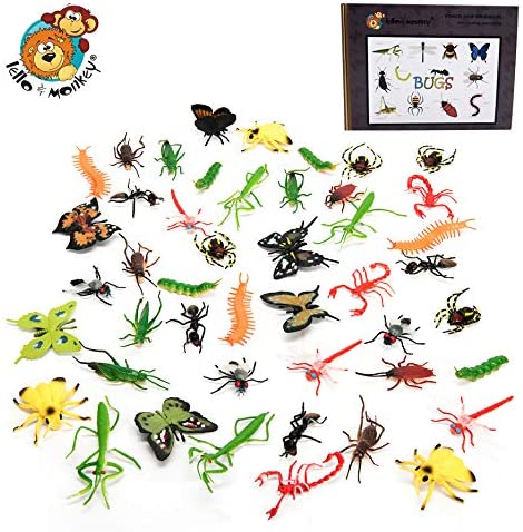 Plastic Insects and Bugs – minibeasts for Sorting and Counting Boxed ...