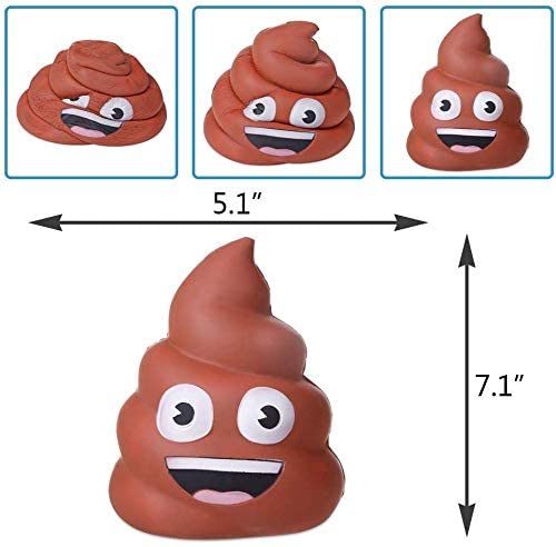 Anboor Squishies Jumbo Poo Brown Slow Rising Super Soft Scented Kawaii ...