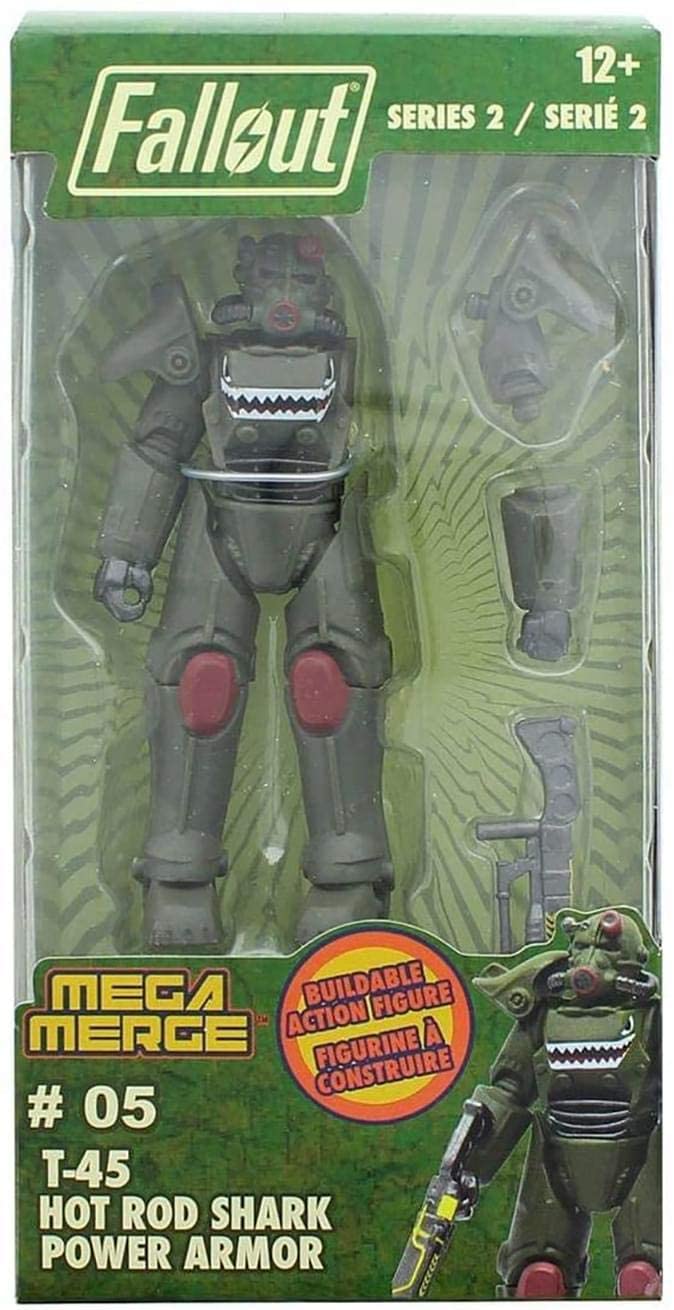 Just toys Fallout 4-Inch Mega Murge Action Figure Series 2 – T-45 Hot ...