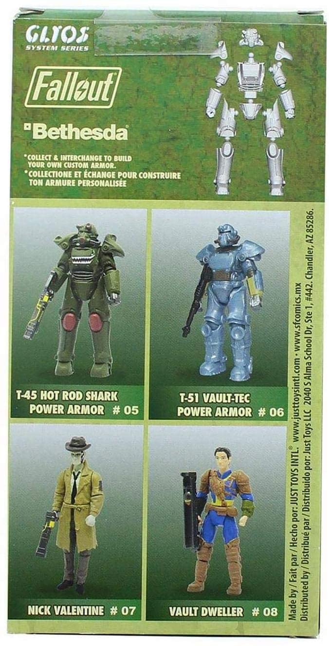 Just toys Fallout 4-Inch Mega Murge Action Figure Series 2 – T-45 Hot ...