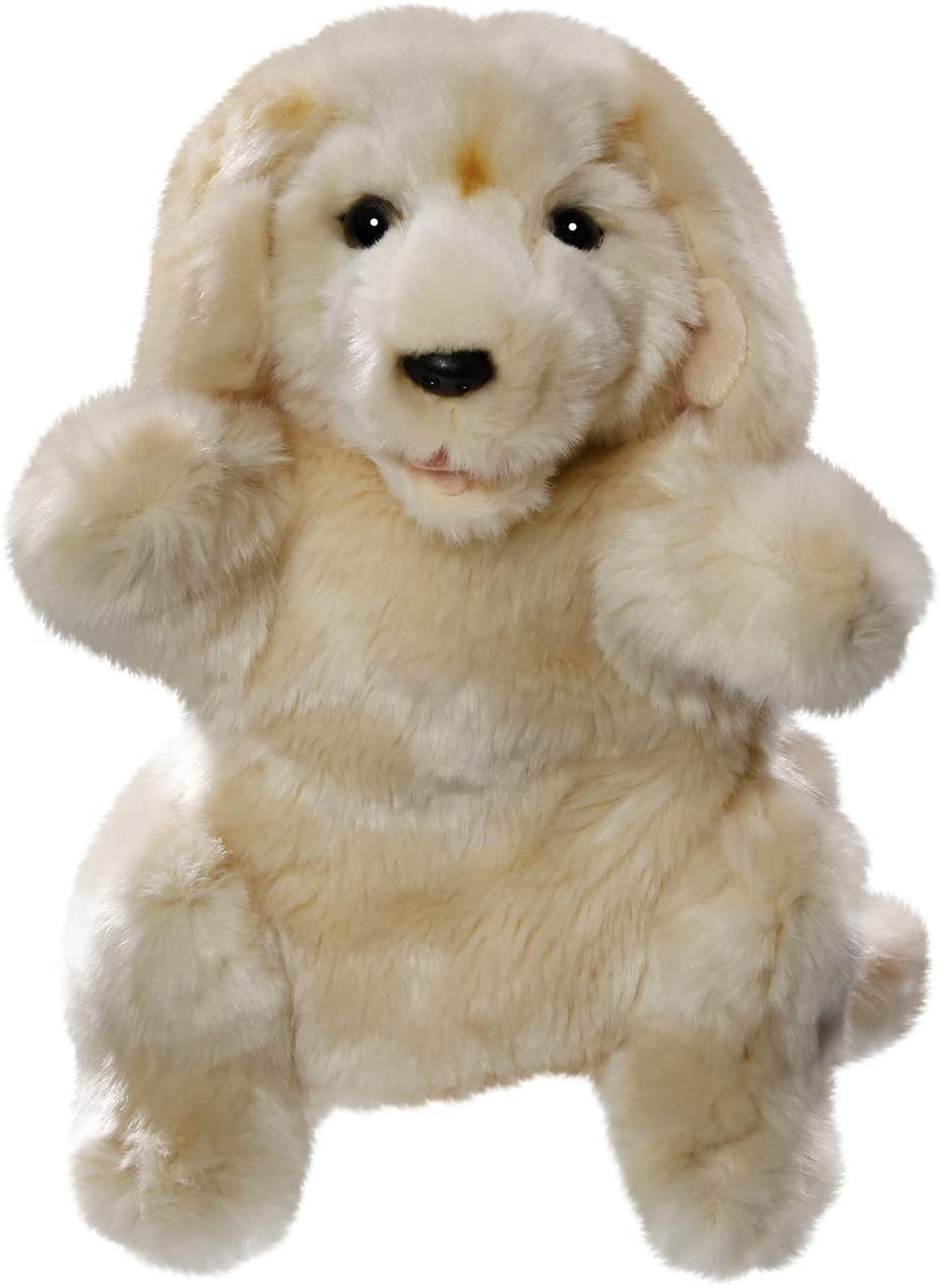 Carl Dick Dog hand puppet Golden Retriever, 11 inches, 28cm, Plush Toy ...