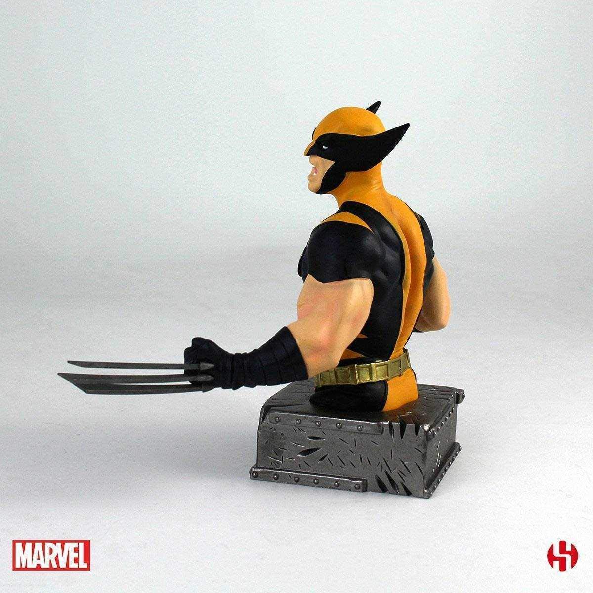 Semic Distibution SMB004 Marvel Resin Bust Wolverine Box, Multi ...