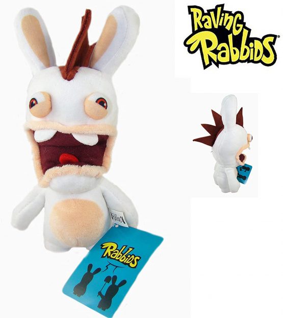 Rabbids Rayman: Raving Plush toy Raving 12″/32cm Quality super soft ...