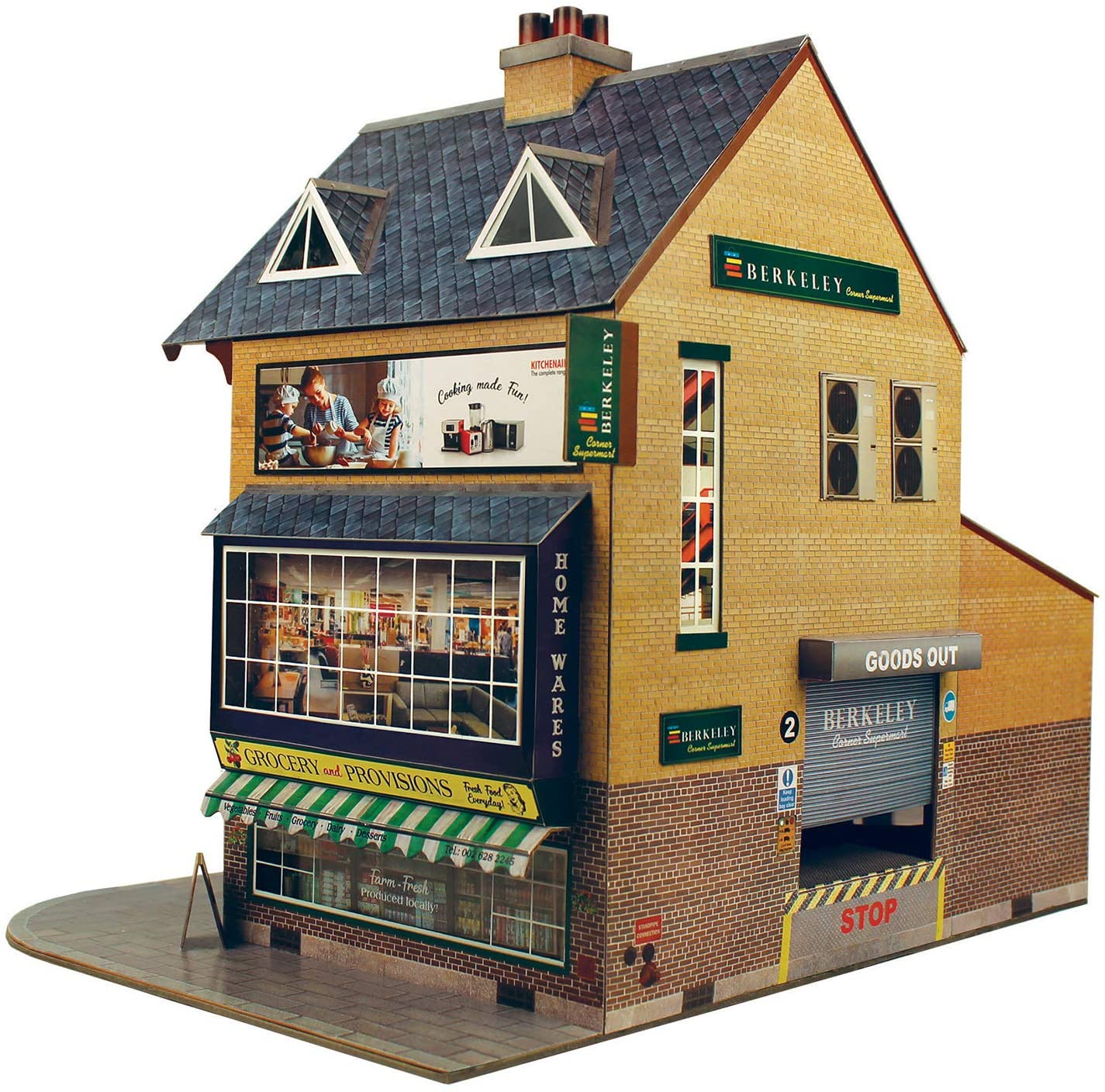 The CityBuilder O Gauge 7mm 1 43 Scale Model Railway Building CORNER